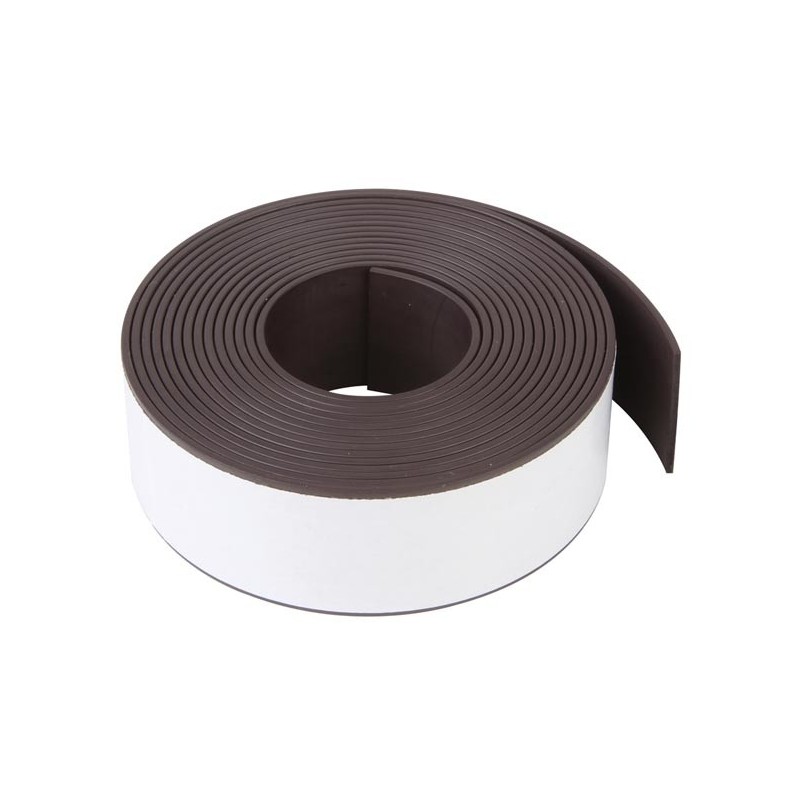 Bande magnétique flexible 300 x 2.5 cm - Micro-minature.ch Sàrl